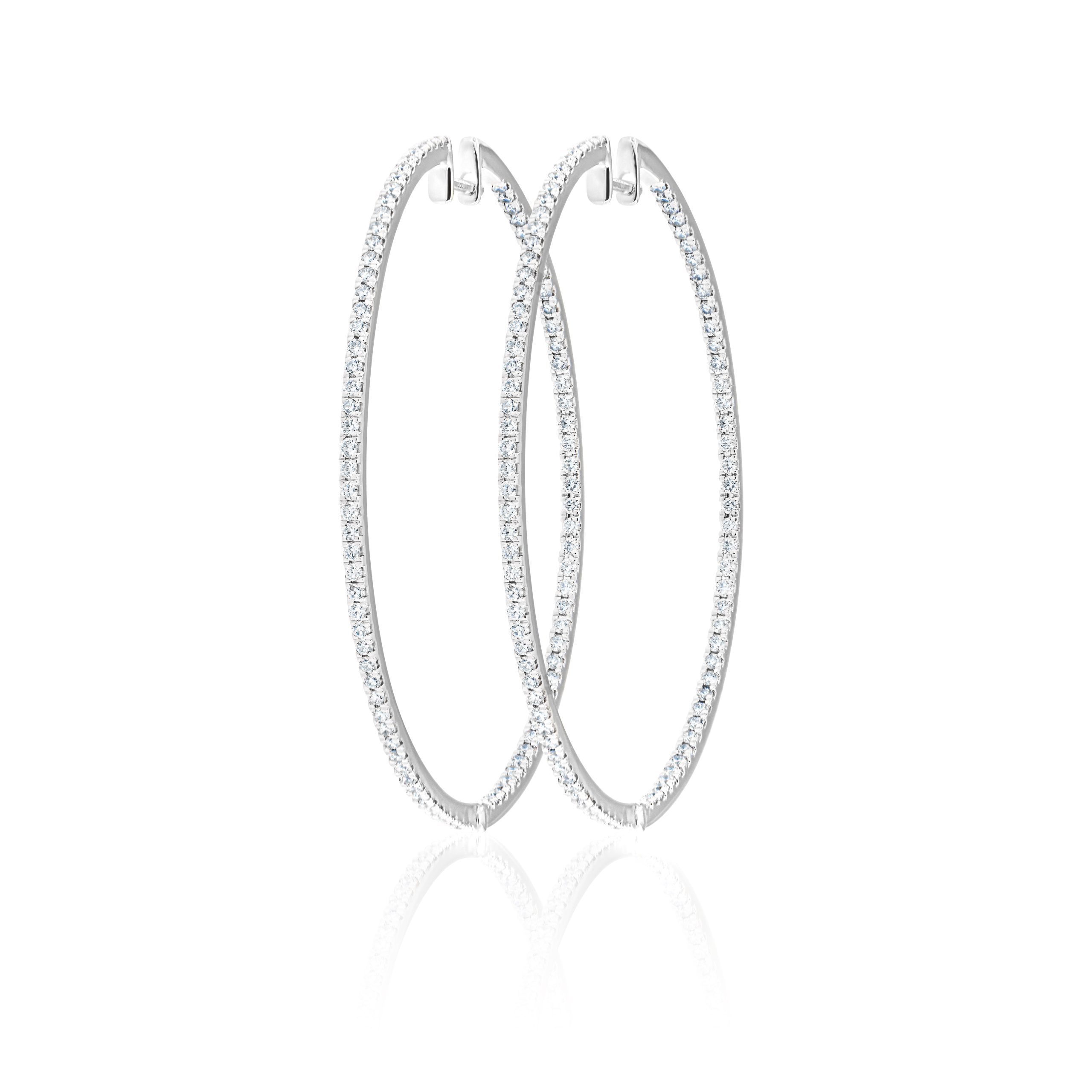 Aukso auskarai su deimantais | Factory By Ribas