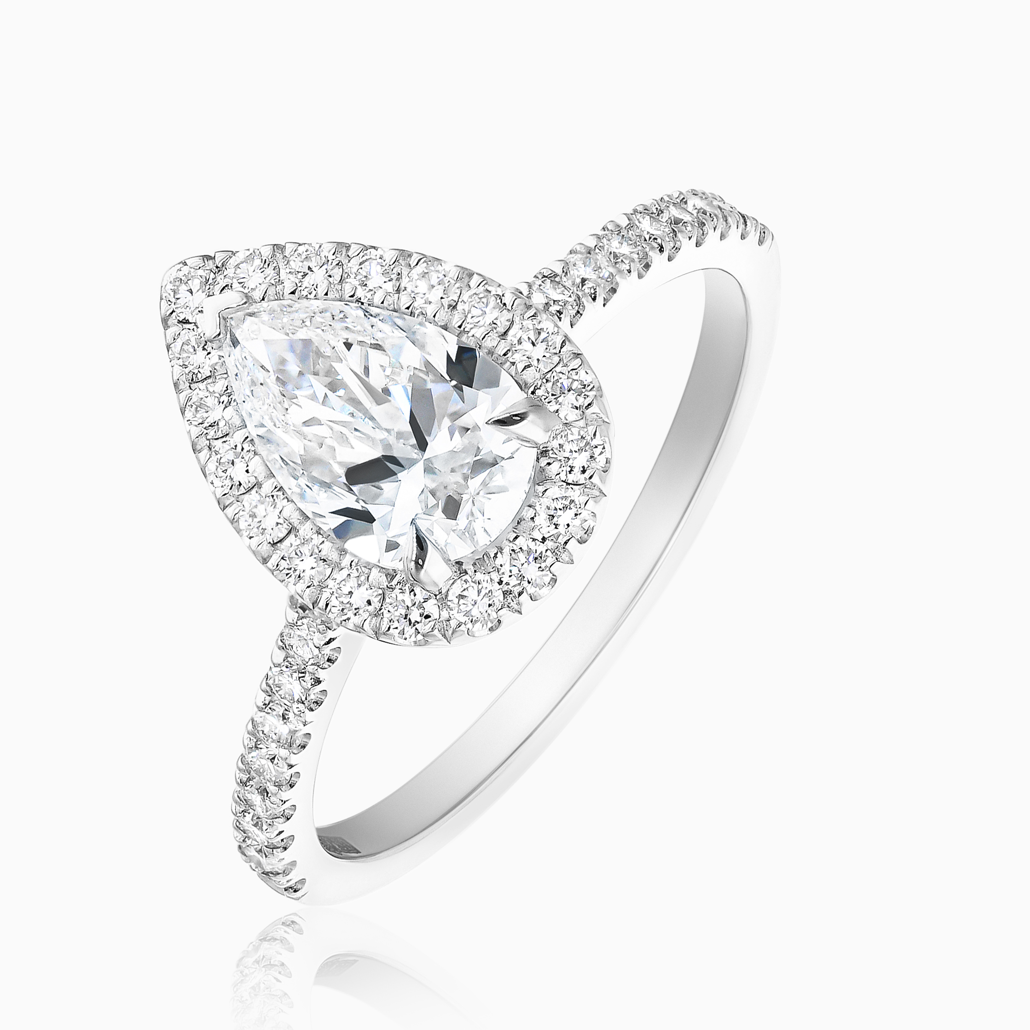 Aukso žiedas su deimantais | Factory By Ribas