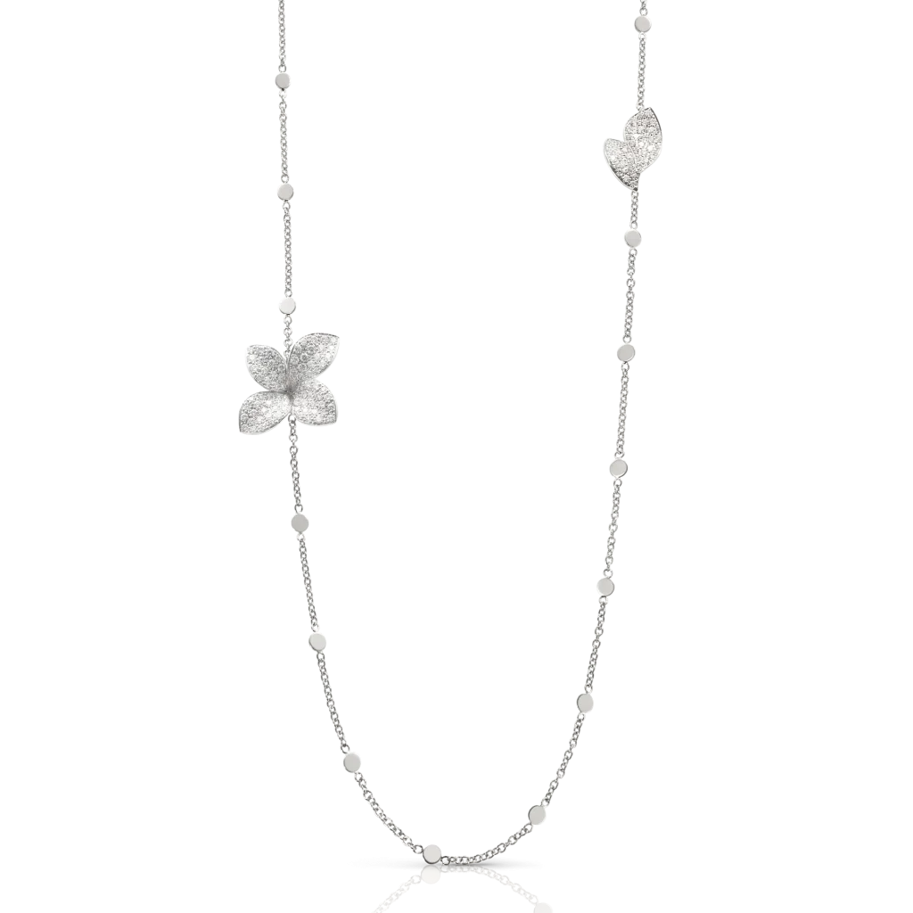 PASQUALE BRUNI diamond necklace in gold GIARDINI SEGRETI OPERA ...