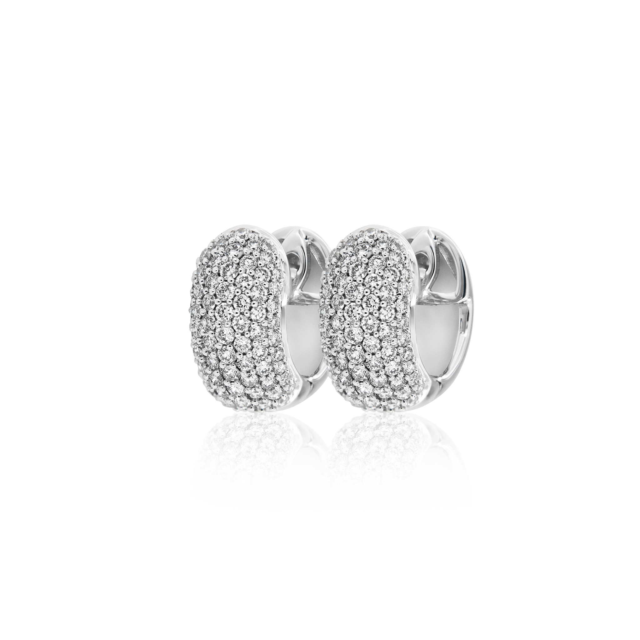 Diamond earrings in gold | Factory By Ribas